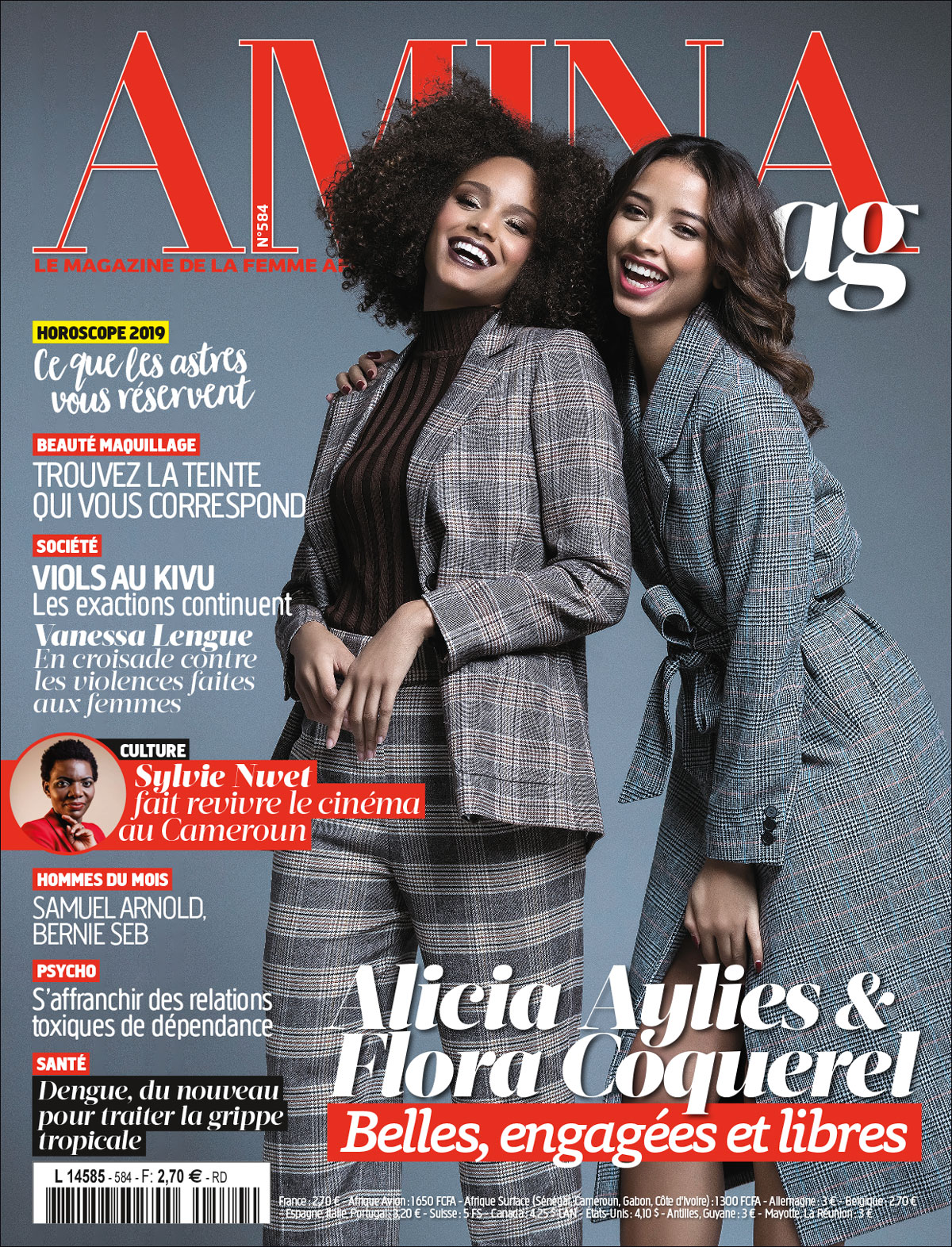 Amina janvier 2019 - Une réalisation miz'enpage